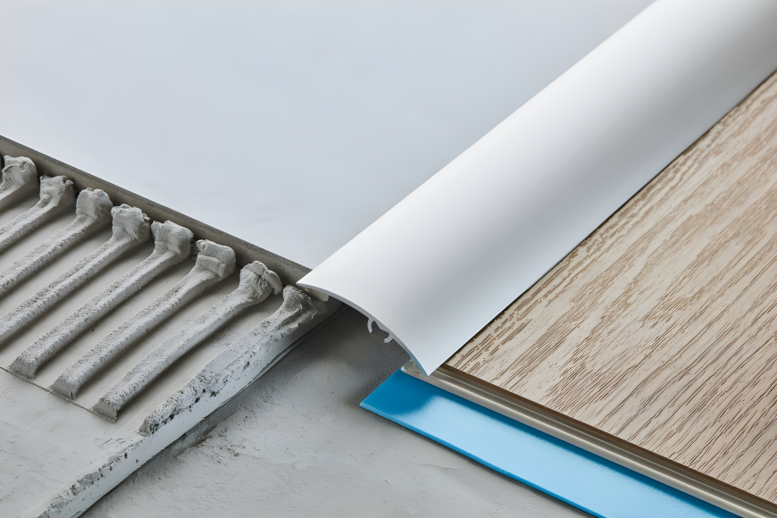 Aluminium Door Thresholds Profiles Multi-Fit Trim for Floors