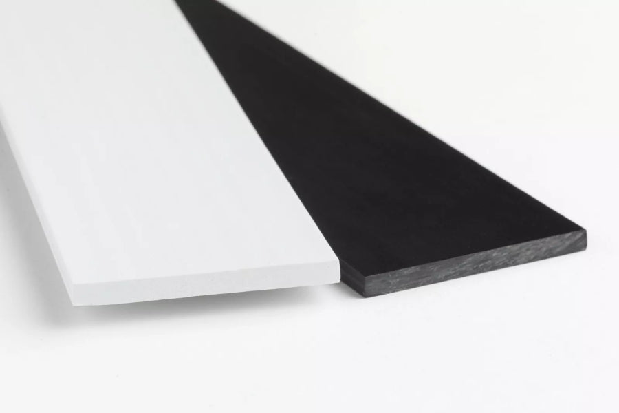 PVC Flat Bars | Edge Trim & Cover Strip UK