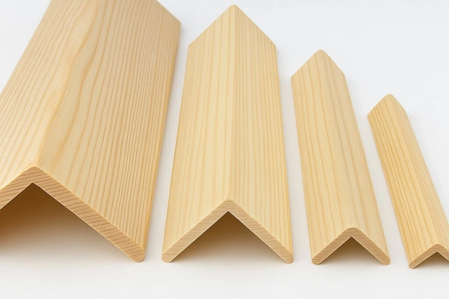 Pine Wooden Corner Profiles Furniture & Wall Edge Protection