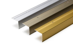 Aluminium Stair Nosing 45mm x 40mm x 118cm Step Edge Trim Anodised